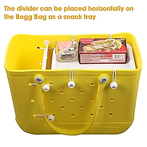 Tiga Divider for Bogg Bag,Accessories Compatible with Bogg Bag Original Large., Helps with Bogg Bag Space Planning, A Must for Bogg Bag Lovers (2 Pack)