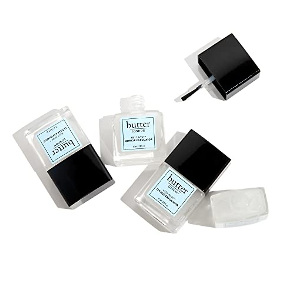 butter LONDON Melt Away Cuticle Exfoliator, cuticle remover for healthy looking nails, 0.4 Fl Oz (Pack of 1)