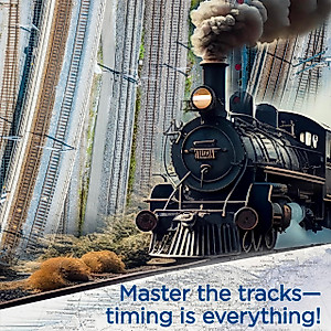 Switch & Signal | A Kosmos Game | Cooperative, Family-Friendly Strategy Train Game | Double-Sided Board | Travel Across Central Europe or North America | Game of The Year Recommended | 2-4 Players