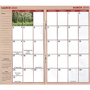 2023-2024 Value Pocket Calendar for Planning, Scheduling and Organizing (Gardens)