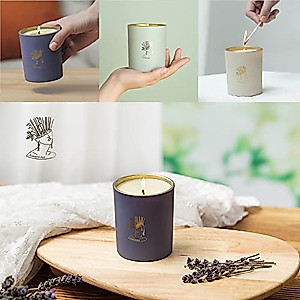 Sage Candles for Cleansing House, Meditation, Protection, and Banishing Negative Energy, 3 Pack 7.8 OZ Candles for Home Scented, 105 Hour Long Lasting Scented Candles,Candles Gifts for Women