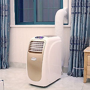 AC Parts Portable Air Conditioner Hose,5.9 Inch Diameter,78 Inch Length,Counter Clockwise Universal AC Exhaust Hose,Compatible with Honeywell,LG and Other Portable Air Conditioners