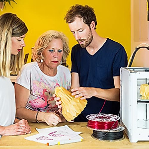 10 Pack 3D Printing Filament ABS 3D Printer Filament 1.75 mm 0.2 kg Each Spool 10 Colors Filament Pack with Nozzle and Cleaning Needle Compatible with 3D Printers, Solid and Translucent