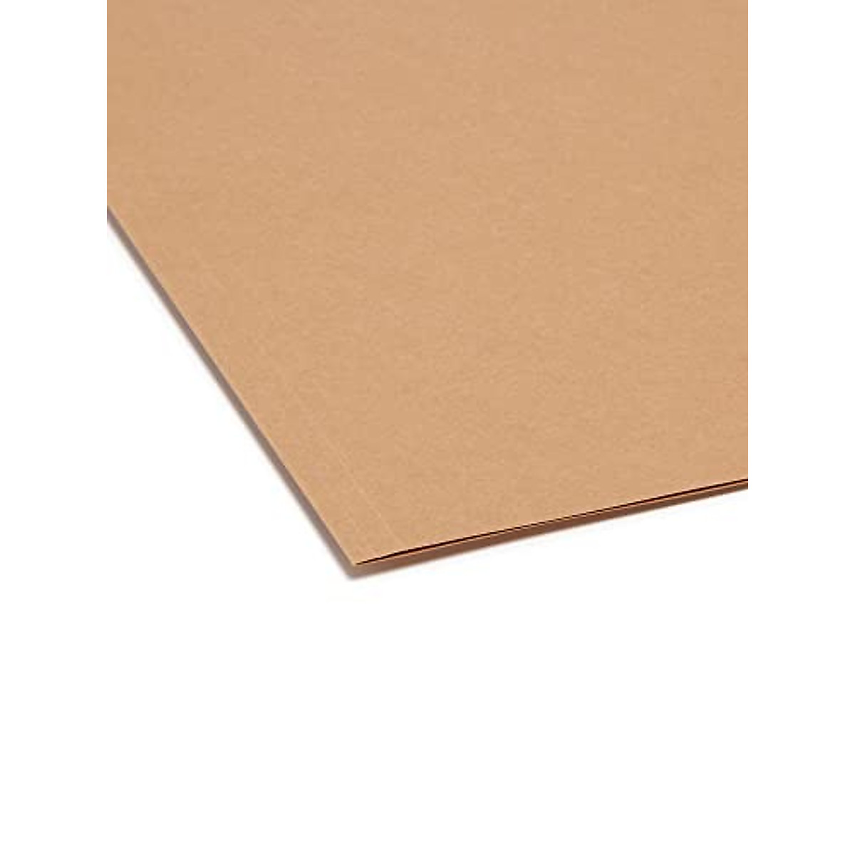 Smead File Folder, Reinforced 1/3-Cut Tab, Letter Size, Kraft, 100 Per Box (10734)