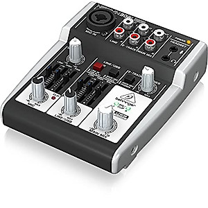 Behringer XENYX 302USB Premium 5-Input Mixer with Mic Preamp and USB/Audio Interface