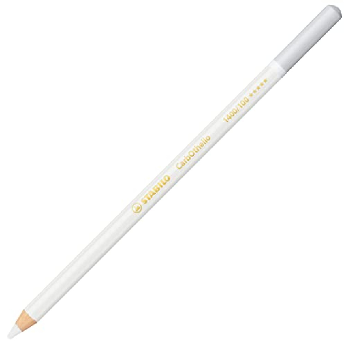 Chalk-Pastel Pencil - STABILO CarbOthello - ARTY+ - Tin of 12 - Assorted Colors