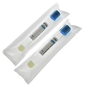 HGMED 10pcs prp tubes ACD and Gel and Biotin 10ml PRP Biotin Tubes for hair, white