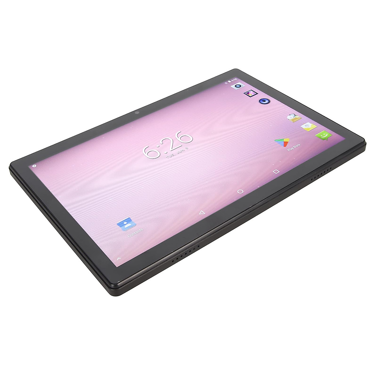 Honio 10.1 Inch 2 in 1 Tablet, 8 Core CPU FHD Screen 8G 256G Network 4G 100-240V Tablet PC 2 in 1 7000mAh with Keyboard for Office (US Plug)