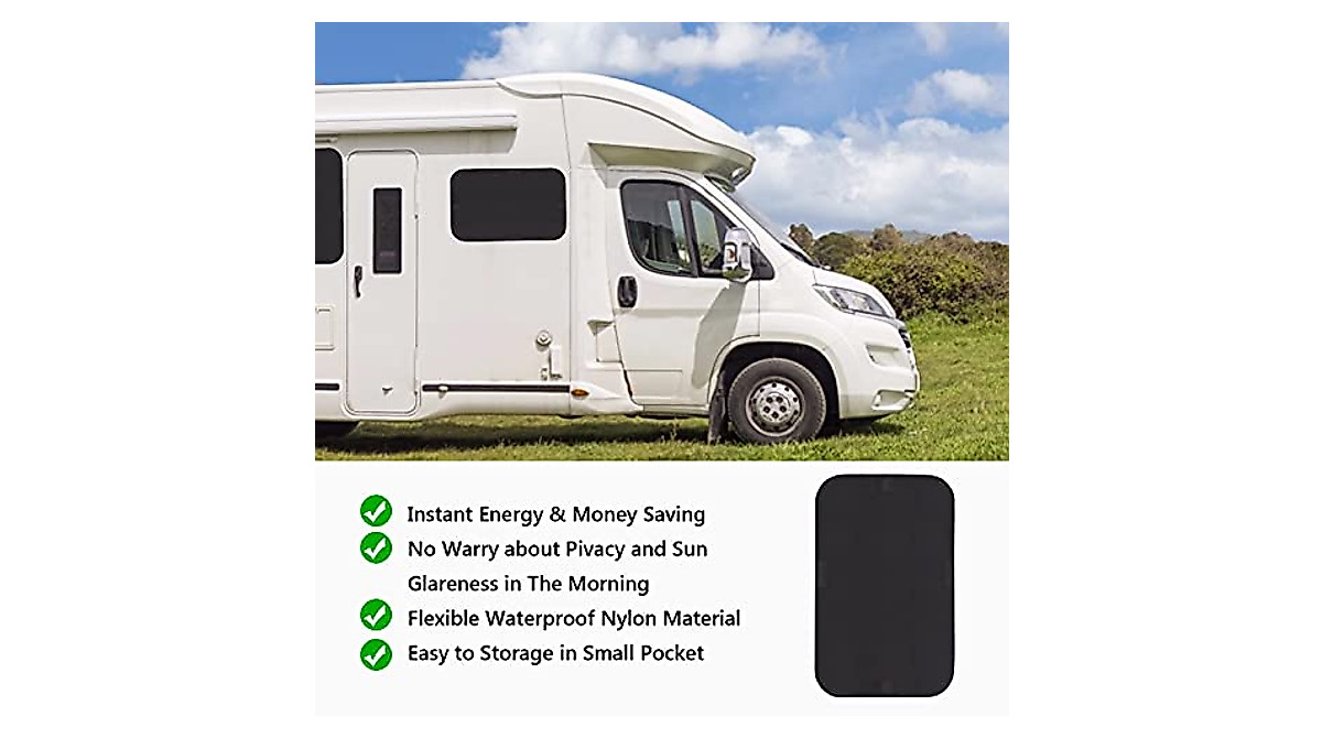 2Pack RV Window Covers - Block Sun & Enhance Privacy