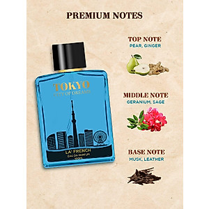 Tokyo Perfume for Men - 100ml | Luxury Gift | Extra Long Lasting Smell | Premium French Fragrance Scent | Eau De Parfum