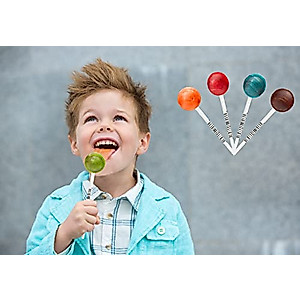 Tootsie Roll Pop, Original Wild Berry Flavors, Peanut-Free, Gluten-Free, Individually Wrapped, 5 Flavor Variety Pack (10 Count (Half-Pound))