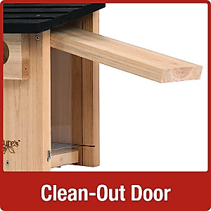 Nature's Way Bird Products CWH4 Cedar Bluebird Viewing House