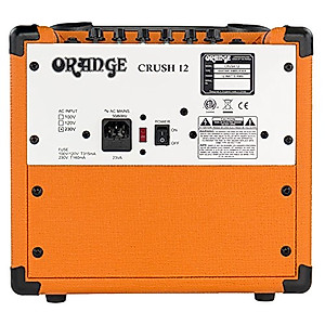 Orange Crush 12-Watt Guitar Combo Amplifier Bundle with Instrument Cable and Austin Bazaar Polishing Cloth