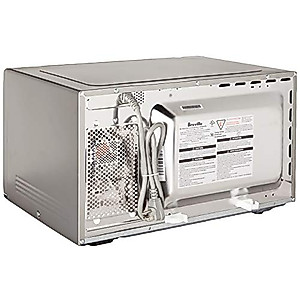 Breville Smooth Wave Microwave, Brushed Stainless Steel, BMO850BSS