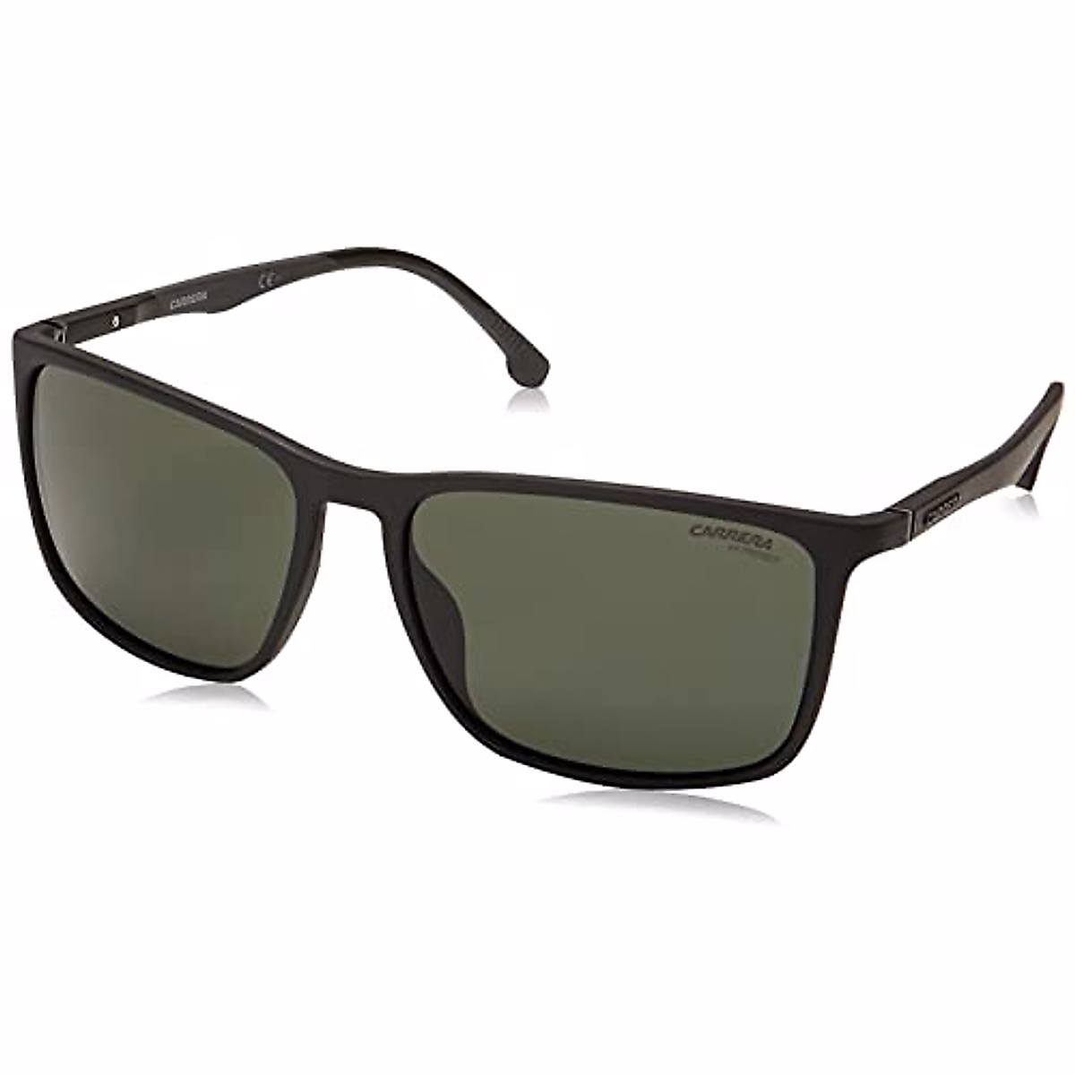Carrera Men's Casual Rectangular Sunglasses, Mtt Black, 57