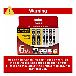 PGI-225/CLI-226 6 Color Value Pack