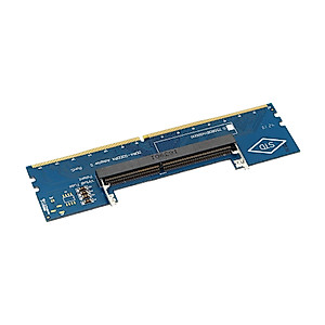 SinLoon Laptop DDR4 RAM to Desktop PC RAM Adapter Card SO DIMM to DDR4 Converters DDR4 Laptop SO-DIMM to Desktop DIMM Memory RAM Connector Adapter (DDR4)