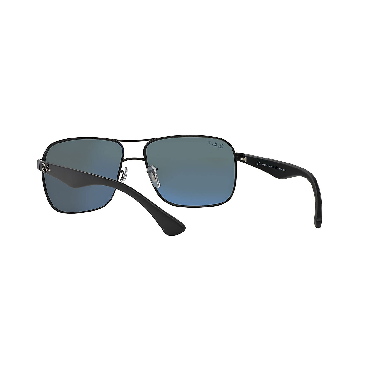 Ray-Ban Men's Rb3516 Metal Square Sunglasses