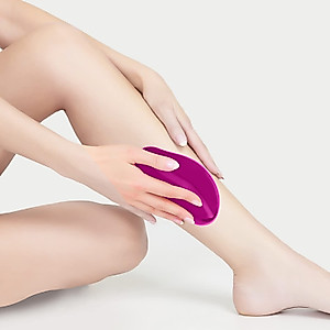 Crystal Hair Eraser for Women and Men,Magic Hair Eraser,Remover Painless Exfoliation,Hair Removal Tool for Arms Legs and Back,Reusable & Washable (Pink)