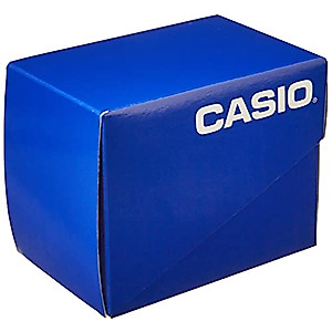 Casio Men's '10-Year Battery' Quartz Resin Casual Watch, Color:Orange (Model: AE-1000W-4BVCF)