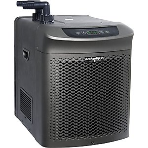 Active Aqua AACH100HP Hydroponic Water Chiller Cooling System, 1 HP, Rated per hour:10,050 BTU, User-Friendly