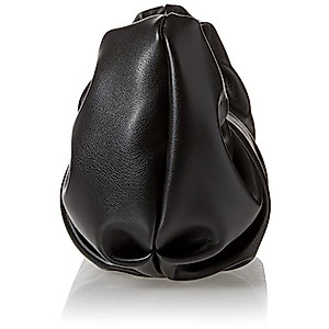 The Drop Women's Ulla Ruched Convertible Clutch, Black, One Size