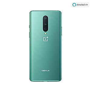 OnePlus 8 (5G) Dual-SIM IN2013 256GB/12GB RAM (GSM + CDMA) Factory Unlocked Android Smartphone (Glacial Green)- International Version