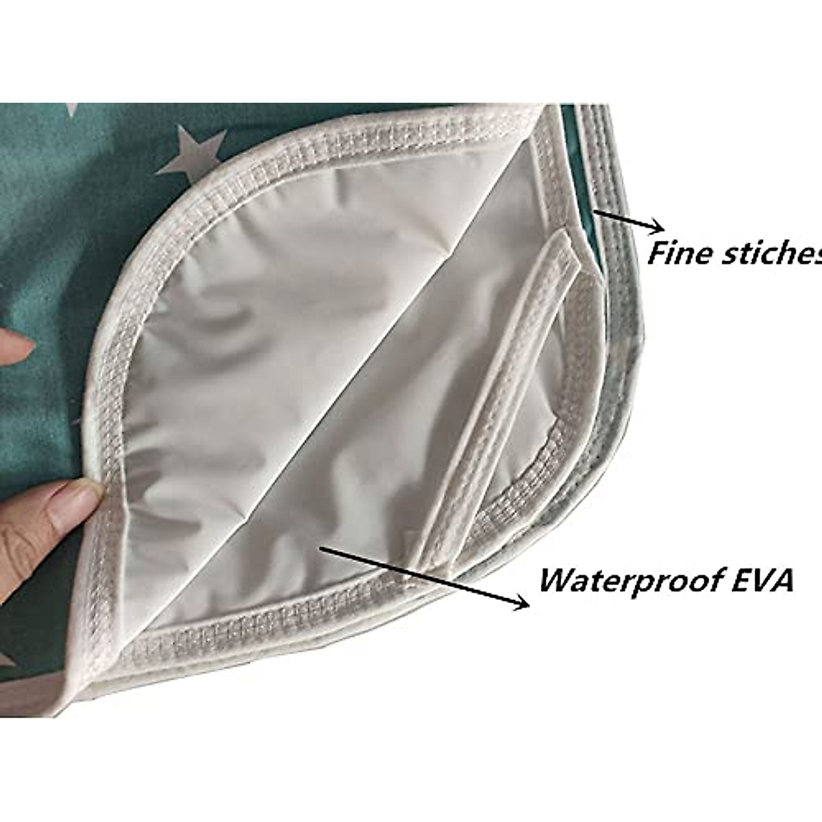 Waterproof Baby Diaper Changing Pad Multi Function Diaper Change Mat for Girls Boys Newborn Washable Reusable Breathable Leak Proof Infant Mattress19.6X27.5 in