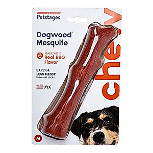 Petstages Dogwood Wood Alternative Dog Chew Toy, Mesquite, Medium