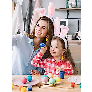 Easter Bunny Earrings for Women Cute Rabbit Earrings Easter Egg Earrings Easter Basket Stuffers for Teens Gifts Easter Dress for Women Girls