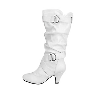 Womens Sandals, Booties for Women Low Heel Women Elegant Boots Tie Up Boots Sexy Heels House Retro Boots Water Shoes for Women White