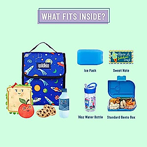 Wildkin 15 Inch Kids Backpack Bundle with Lunch Bag (Out of this World)