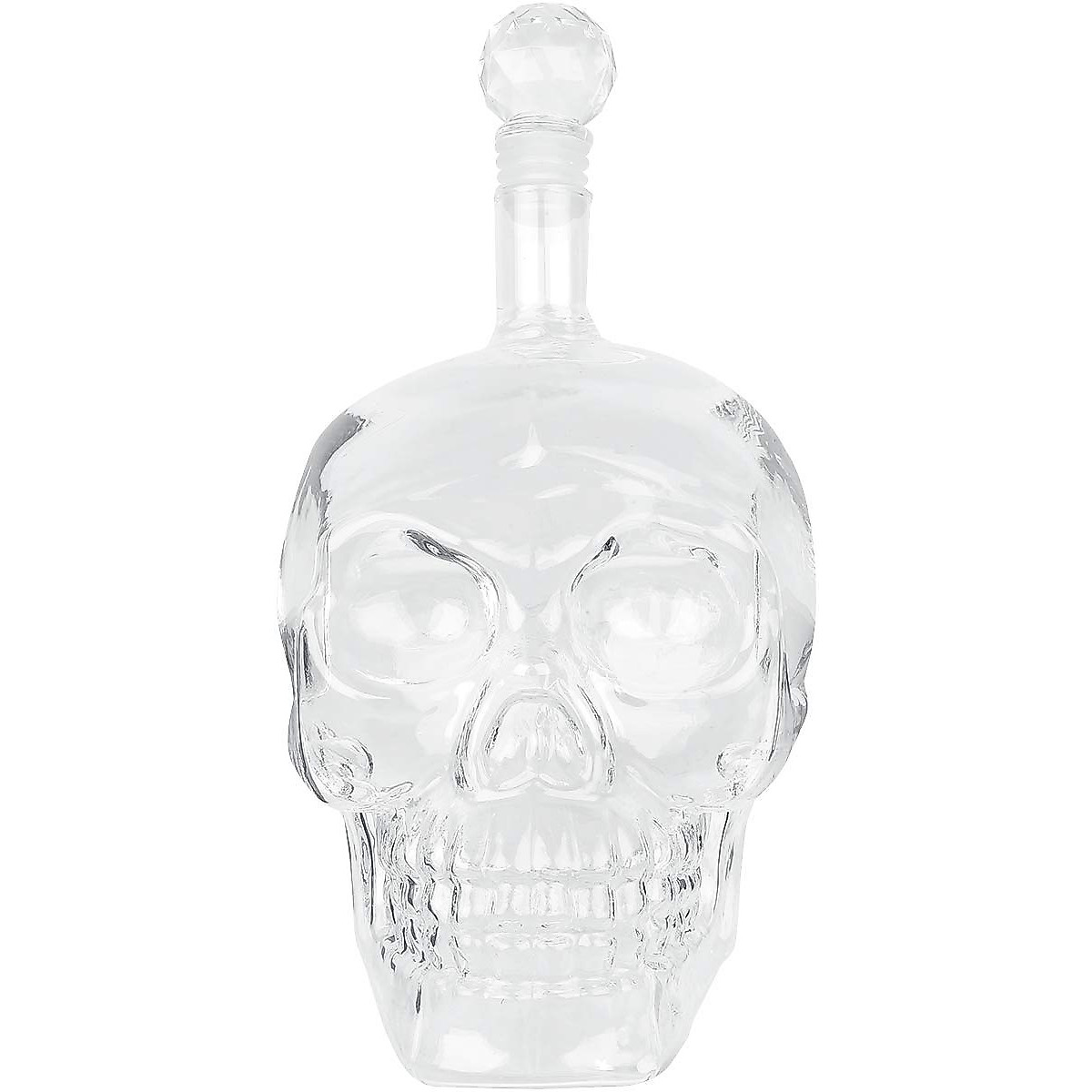 mikamax Skull Decanter Claret Jug Transparent, 03846