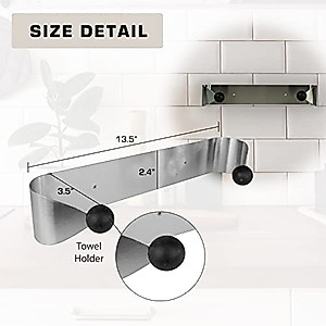 Paper Towel Holder, Under Kitchen Cabinet Paper Towel Holder