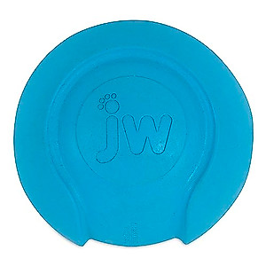 JW Pet Company iSqueak Bouncin' Baseball Dog Toy, Large (Colors Vary), multi (40037)