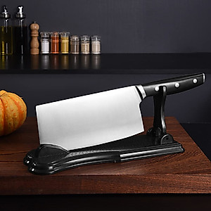 Hemoton 2Pcs Kitchen Knives Storage Racks Chef Cutters Holder Stand Knives Display Bracket Cutters Organizer Container Cutlery Storage Block