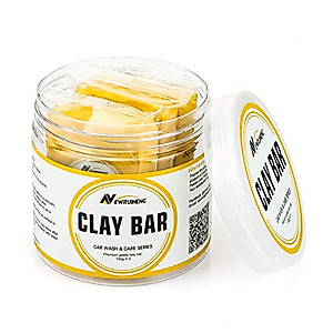 Car Clay Bar 4 Pack 400g, Premium Grade Clay Bars Detailing Magic Clay Bar Cleaner Auto Wash Bars with Washing and Adsorption Capacity for Car Wash Car Detailing Clean,RV, Bus,Glass Cleaning (4 Pack)