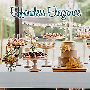 Paper Tablecloths for Rectangle Tables | 54” X 108” – 12 Pack | White Paper Disposable Tablecloth | 3-Ply Premium Paper & Plastic Table Cloths for Parties Disposable