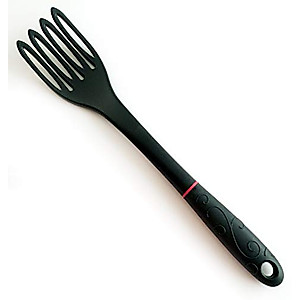 Norpro 1728 Grip-EZ Fiskie, 11 Inch, The Ultimate Fork-and-Whisk Combo, One Size, Black
