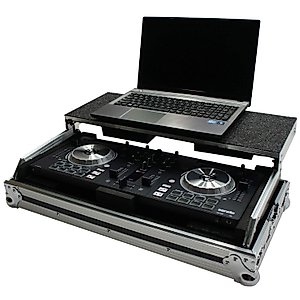 Harmony Audio HCMIXTRACKPRO3LT Flight Glide Laptop Stand DJ Case Compatible with Numark Mixtrack 3