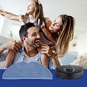 Home Times Accessories Kit for Xiaomi Roborock S7 S7+ T7S T7 Plus T7S Plus,S70,S75(4 Mop Cloth+4 Heapa Filter+1 Brush)