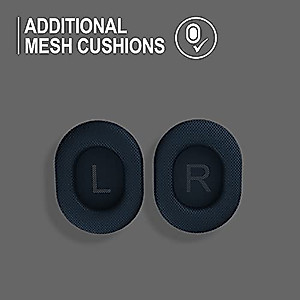 New Soul Emotion Max - Active Noise Cancelling Wireless Over-Ear Headphones with Multipoint Connection, Blue