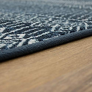 Mohawk Home Prale Denim Geometric (8' X 10') Area Rug