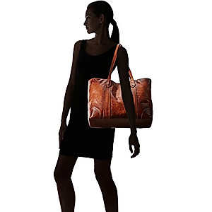 Frye womens Melissa Shopper Shoulder Handbag, Cognac, One Size US