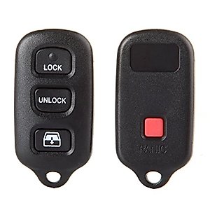 cciyu 1PC 4 Buttons Keyless Entry Remote flip key for Toyota Avalon/ 4Runner/ Sequoia 314.4MHZ HYQ1512Y HYQ1512P HYQ12BBX HYQ12BAN 89742-35021 89742-35050 89742-0C010-C