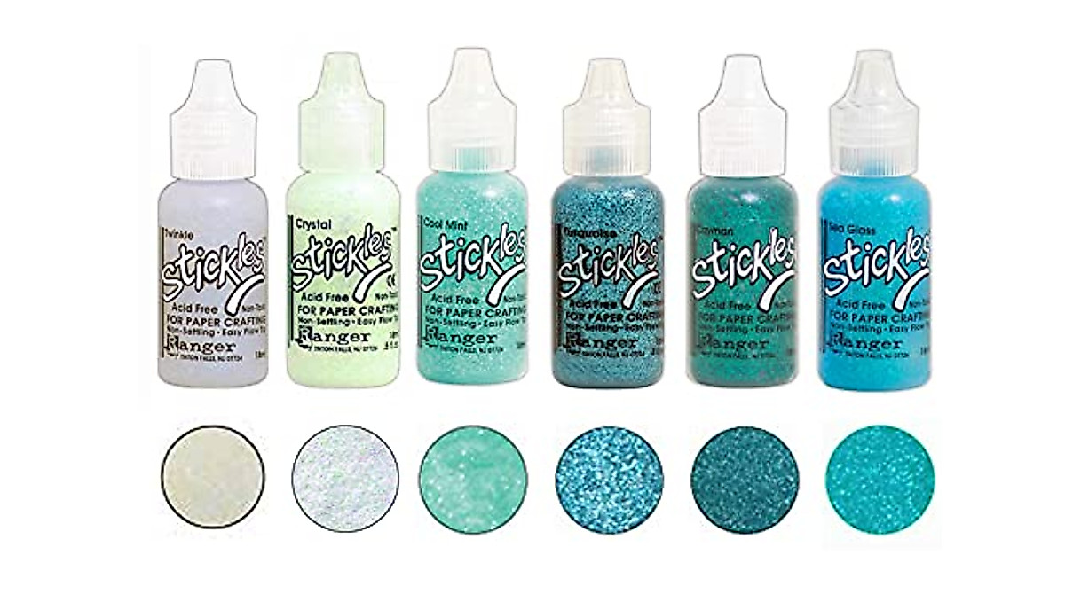Ranger Stickles Glitter Glue - Six Color Bundle