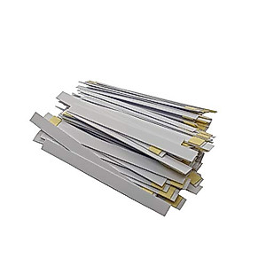 Restaurant Quaternary Ammonium (QAC, Multi Quat) Sanitizer Test Strips, 0-400 ppm [Bag of 100 Plastic Strips]