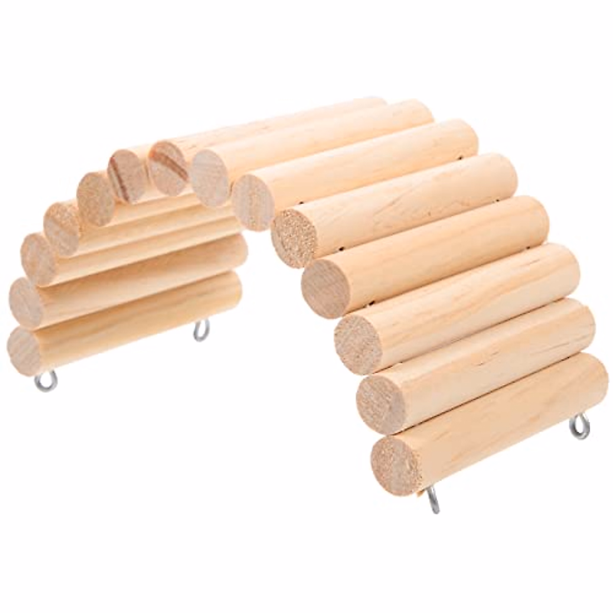 Ipetboom Toy for Mice Chews Cage Hanging Climbing Long Chinchilla Pig Ladder Suspension Multi-Function Pet Small Bridge Rat Sugar Parrot Animals Plaything Exercising Hamster Wooden Glider