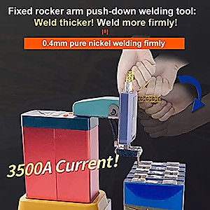 ALSUP 801HCapacitor Energy Storage Pulse Welding Machine, Cordless Spot Welding Machine, 19.8Kw Industrial Energy Storage Battery Welding Machine