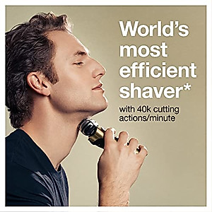 Braun Electric Razor for Men, Waterproof Foil Shaver, Series 9 Pro 9419s, Wet & Dry Shave, with ProLift Beard Trimmer for Grooming, Charging Stand Included, Gold